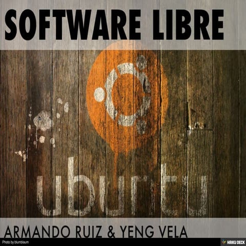 SOFTWARE LIBRE | PPT