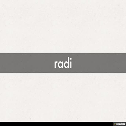 radi | PDF