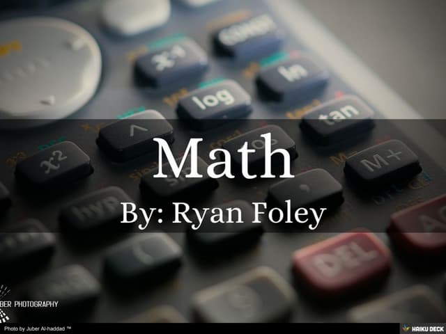 Math | Ppt