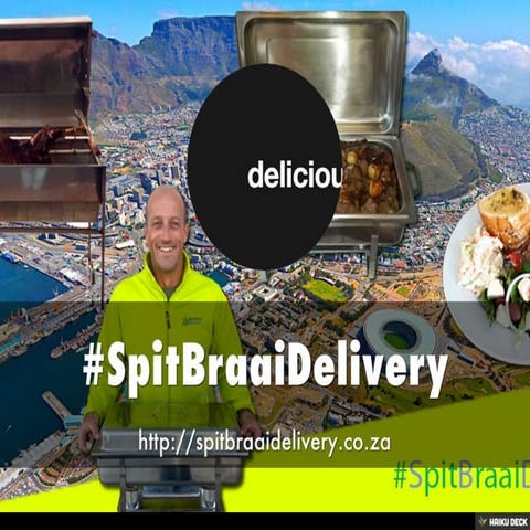 Spit braai delivery