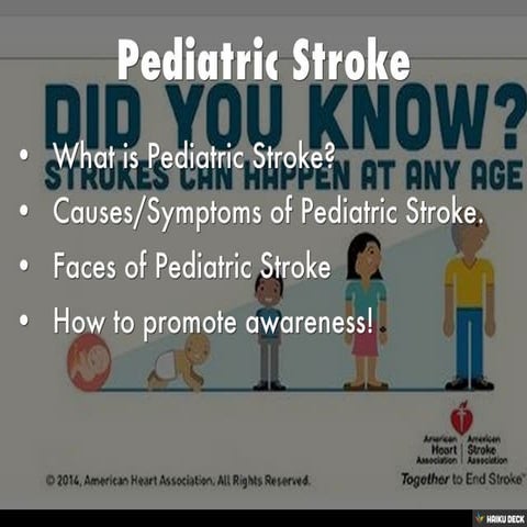 Pediatric Stroke | PDF