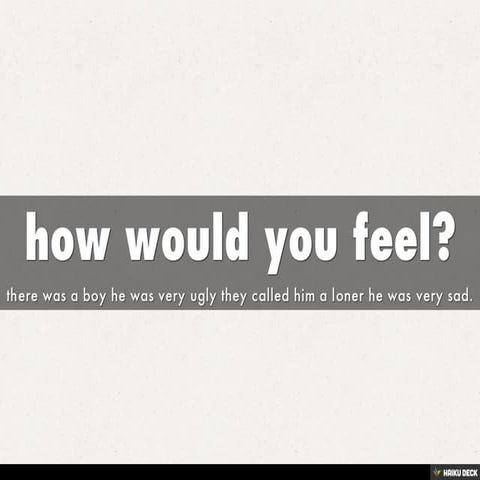 how would you feel? | PDF
