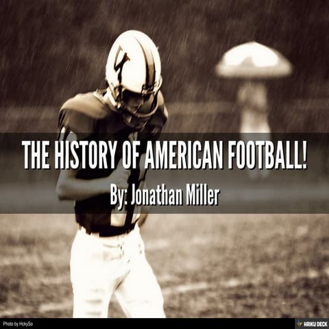 The History Of Football! | PDF