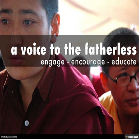 a voice to the fatherless | PDF