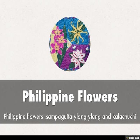Philippine Flowers | PPT