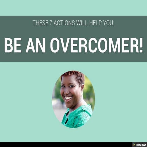 Be an Overcomer! | PDF