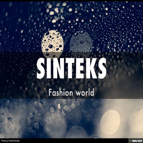 SINTEKS | PPT