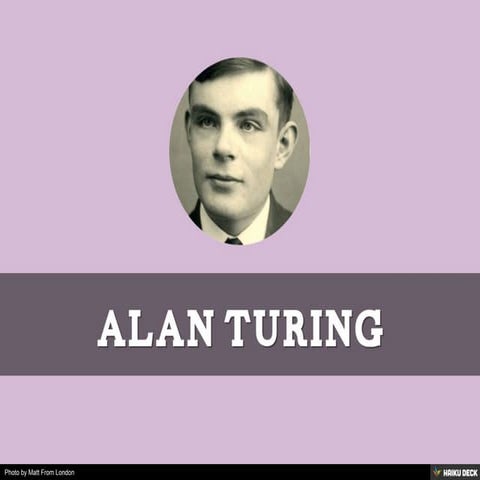 Alan Turing | PDF