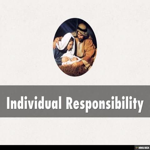 Individual Responsibility | PDF