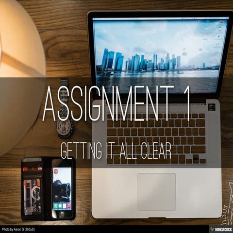 Assignment Breakdown | PPT