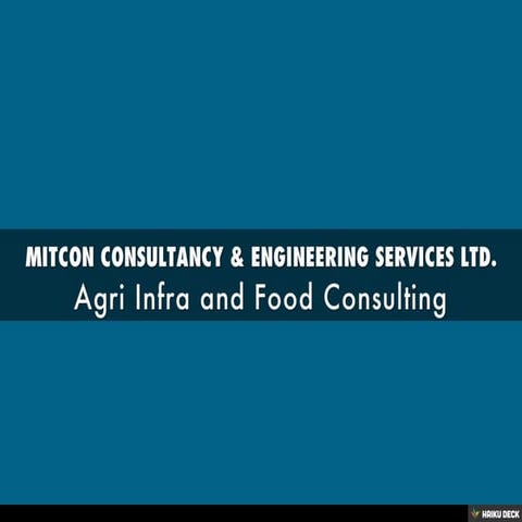 MITCON CONSULTANCY & ENGINEERING SERVICES LTD. | PPT