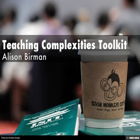 Teaching Complexities Toolkit | PDF