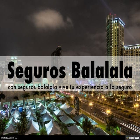 Seguros Balalala | PDF