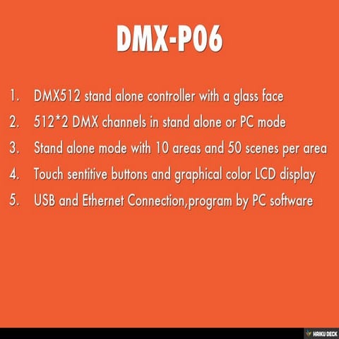 DMX-P06 | PPT
