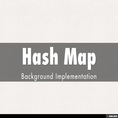 HashMap Insights | PDF