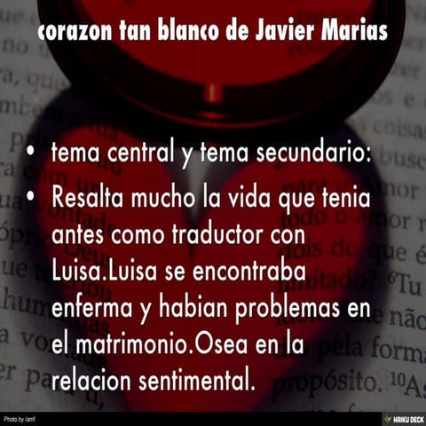 corazon tan blanco de Javier Marias | PDF
