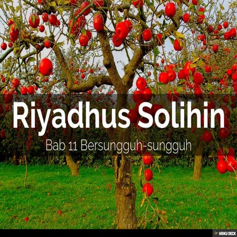 Riyadhus Solihin Ppt