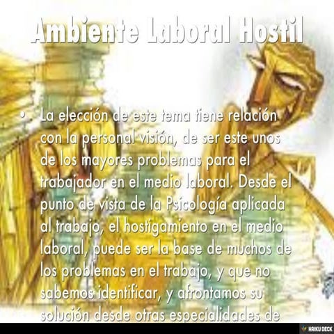 Ambiente Laboral Hostil | PDF