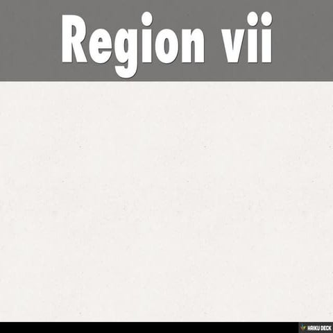 Region vii | PDF