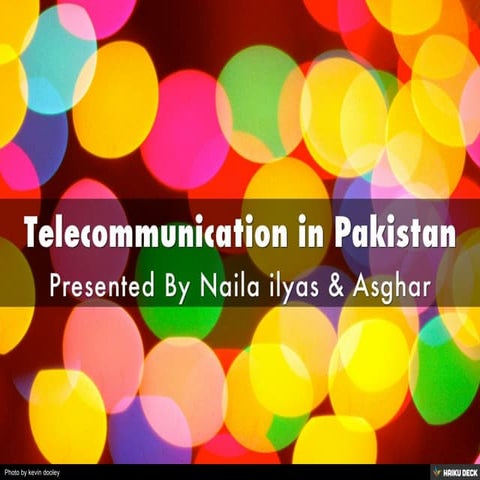 Telecommunication in Pakistan | PDF