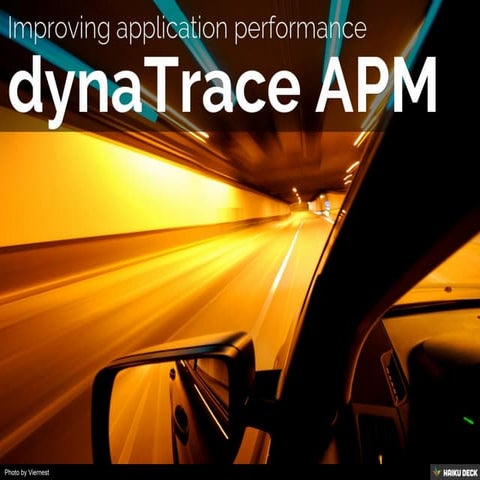dynaTrace APM | PDF