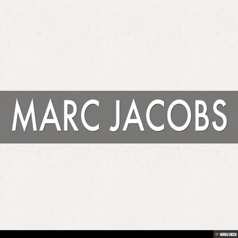 MARC JACOBS | PDF