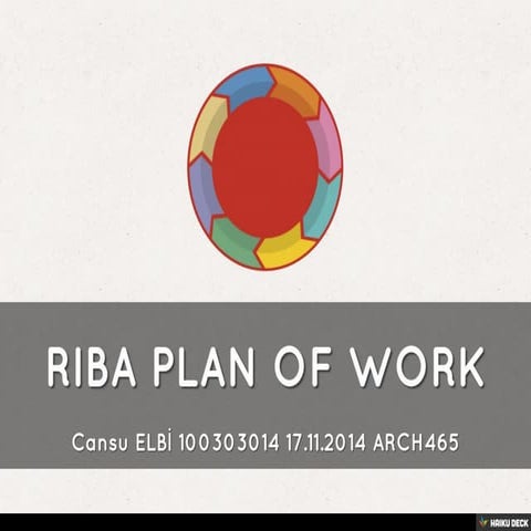 RIBA PLAN OF WORK | PDF