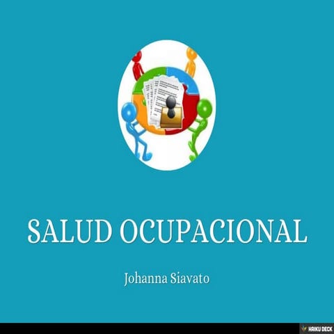 SALUD OCUPACIONAL | PPT