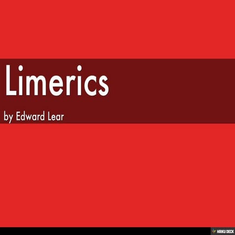 Limerics | PDF