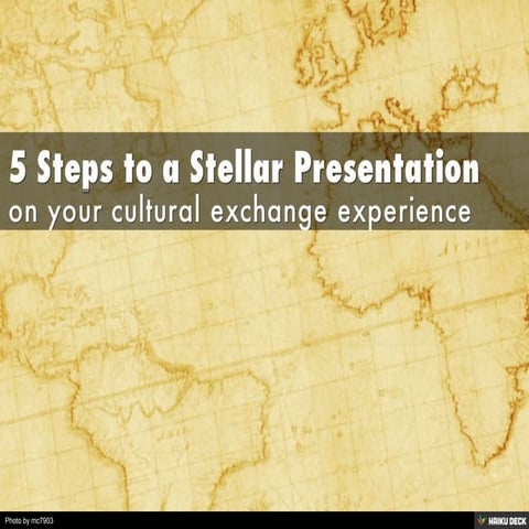 5 Steps to a Stellar Presentation | PDF