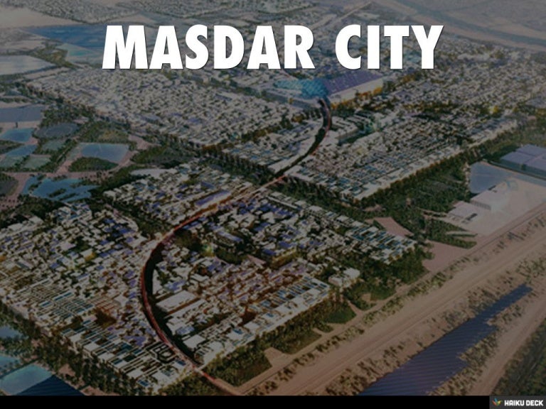MASDAR CITY
