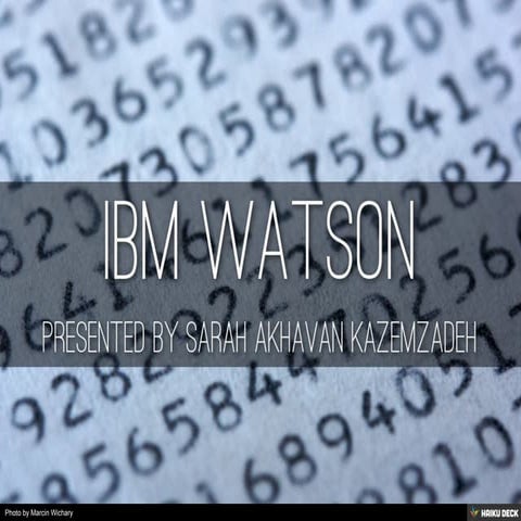 IBM Watson | PDF