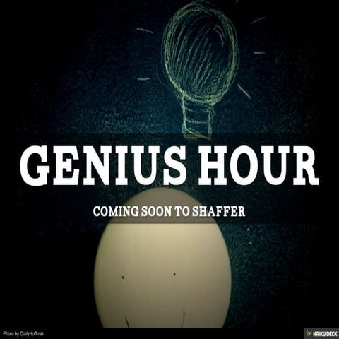 Genius Hour | PPT