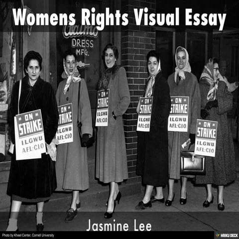 Womens Rights Visual Essay | PPT