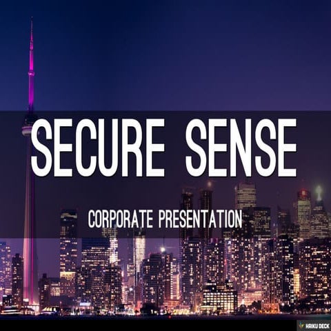 Secure Sense | PDF