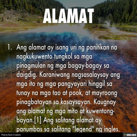 ALAMAT | PPT