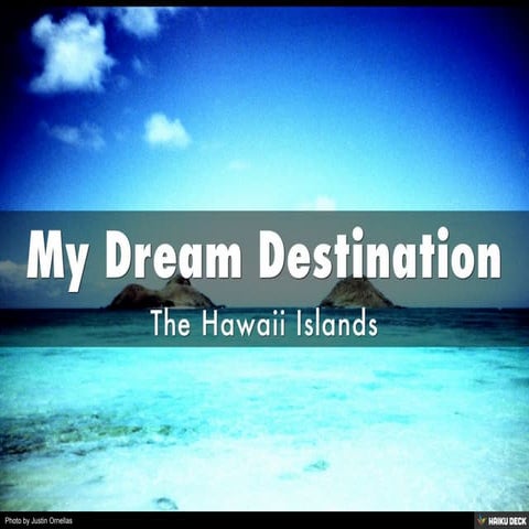 My Dream Destination | PDF