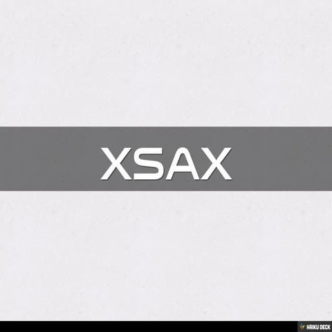 xsax | PDF