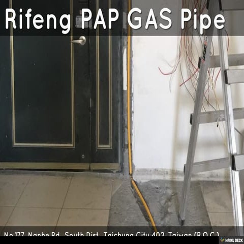 Rifeng PAP GAS Pipe | PPT