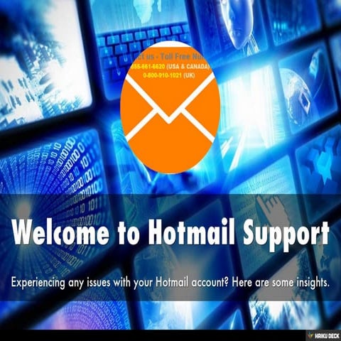 Welcome to Hotmail Support | PPT