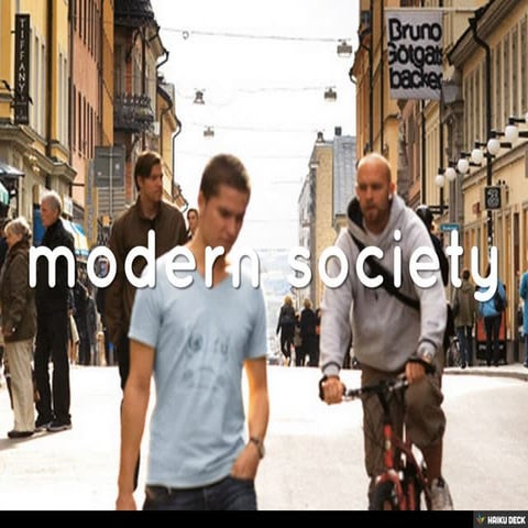 modern society | PDF