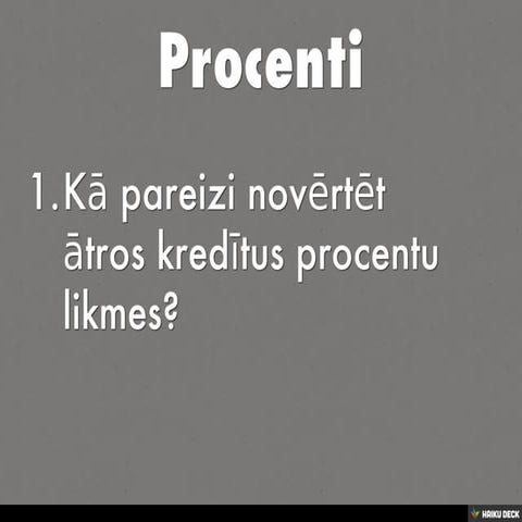 Procenti | PDF