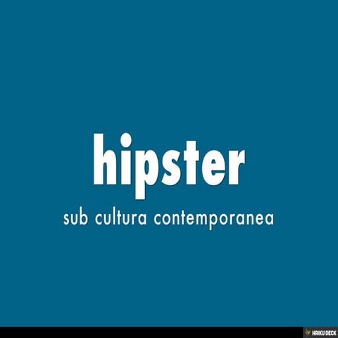 hipster | PDF