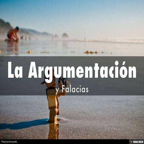 La Argumentación | PDF