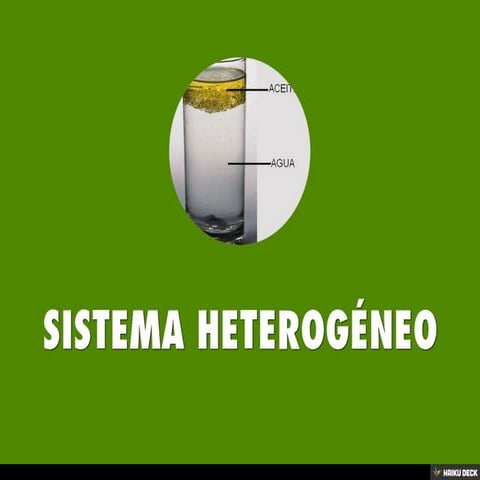 SISTEMA HETEROGÉNEO | PDF