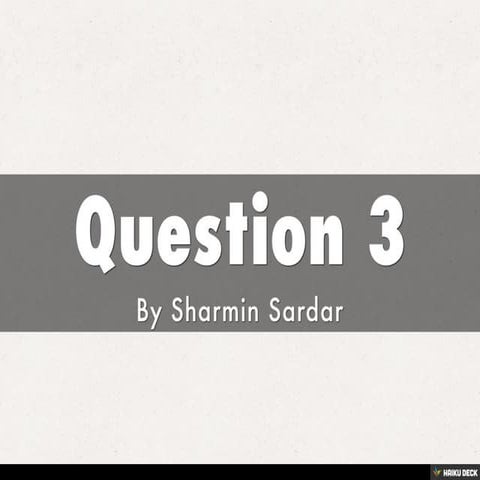 Question 3 | PDF | Poetry | Books and Literature