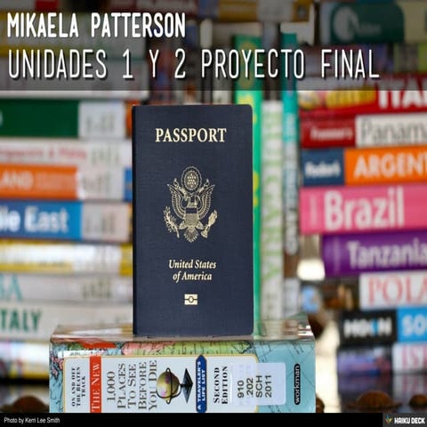 Unidades 1 y 2 Proyecto Final | PPT