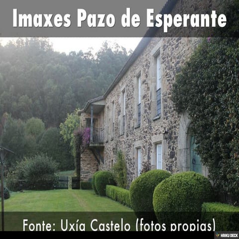 Imaxes Pazo de Esperante | PDF