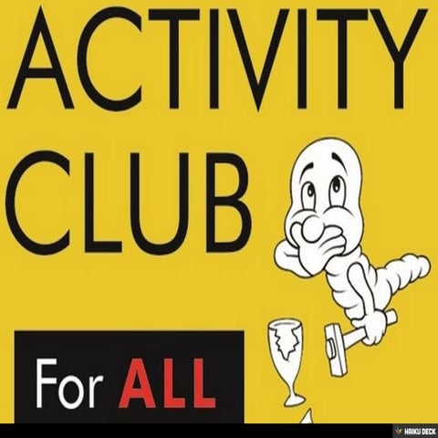 Activity Club | PPT