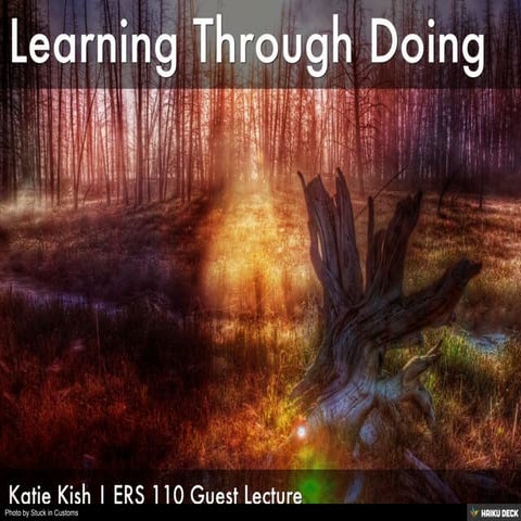 Learning Through Doing | PDF | Arts and Crafts | Hobbies & Interests